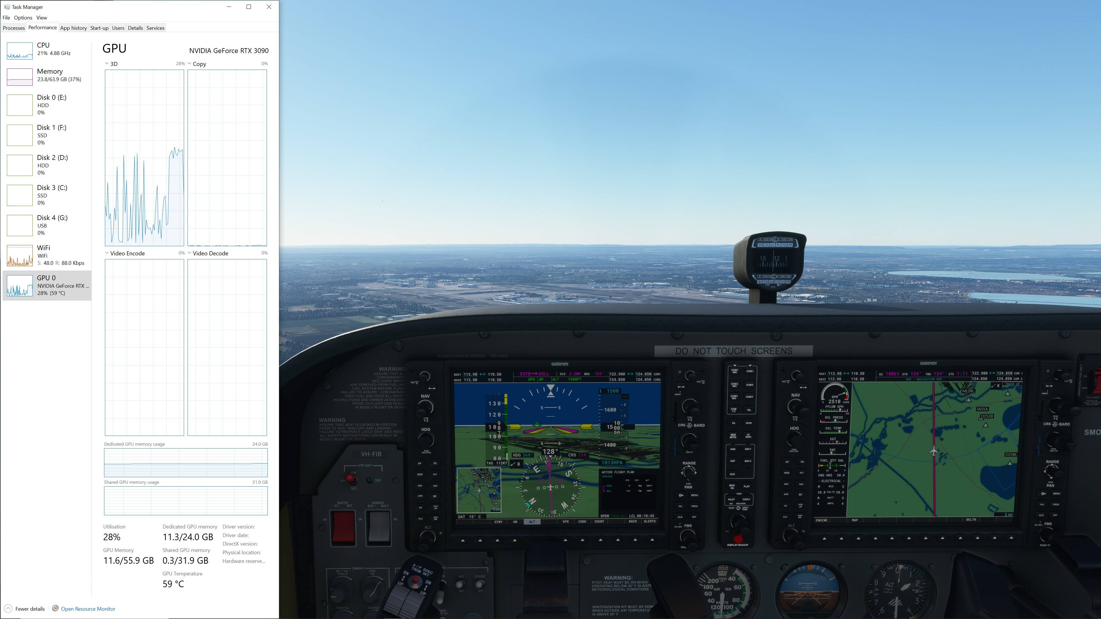 Performance approaching airports - General Discussion - Microsoft ...