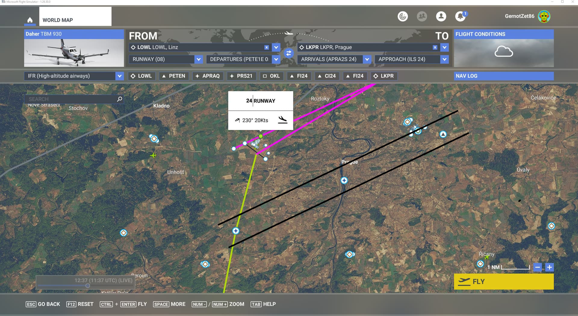 Selection of Approach transition in IFR flights - Wishlist - Microsoft ...