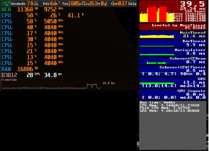 CoherentGTUIRENDERThread and FPS Stuttering when using Plane (Avionics ...