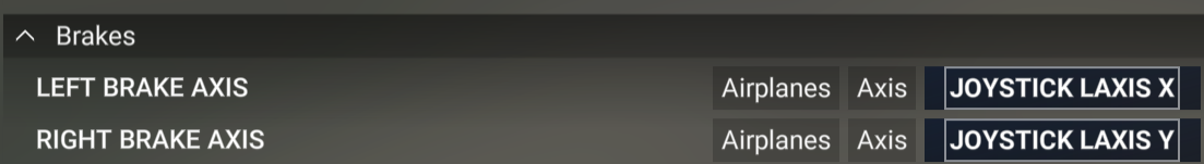'Input Repetition' toggle is on by default in rudder axis settings and ...