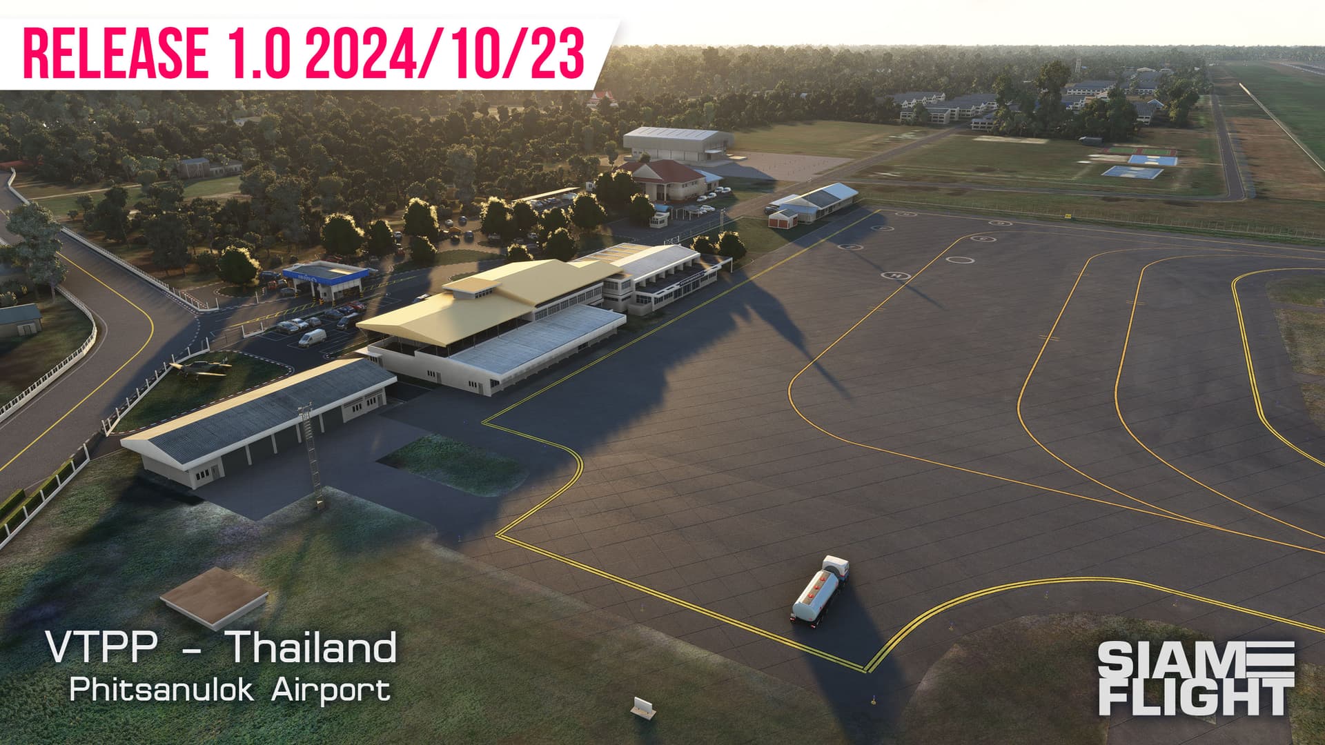 [RELEASE] VTPP Phitsanulok Airport MSFS | SiamFlight - 3rd Party Product Announcements ...