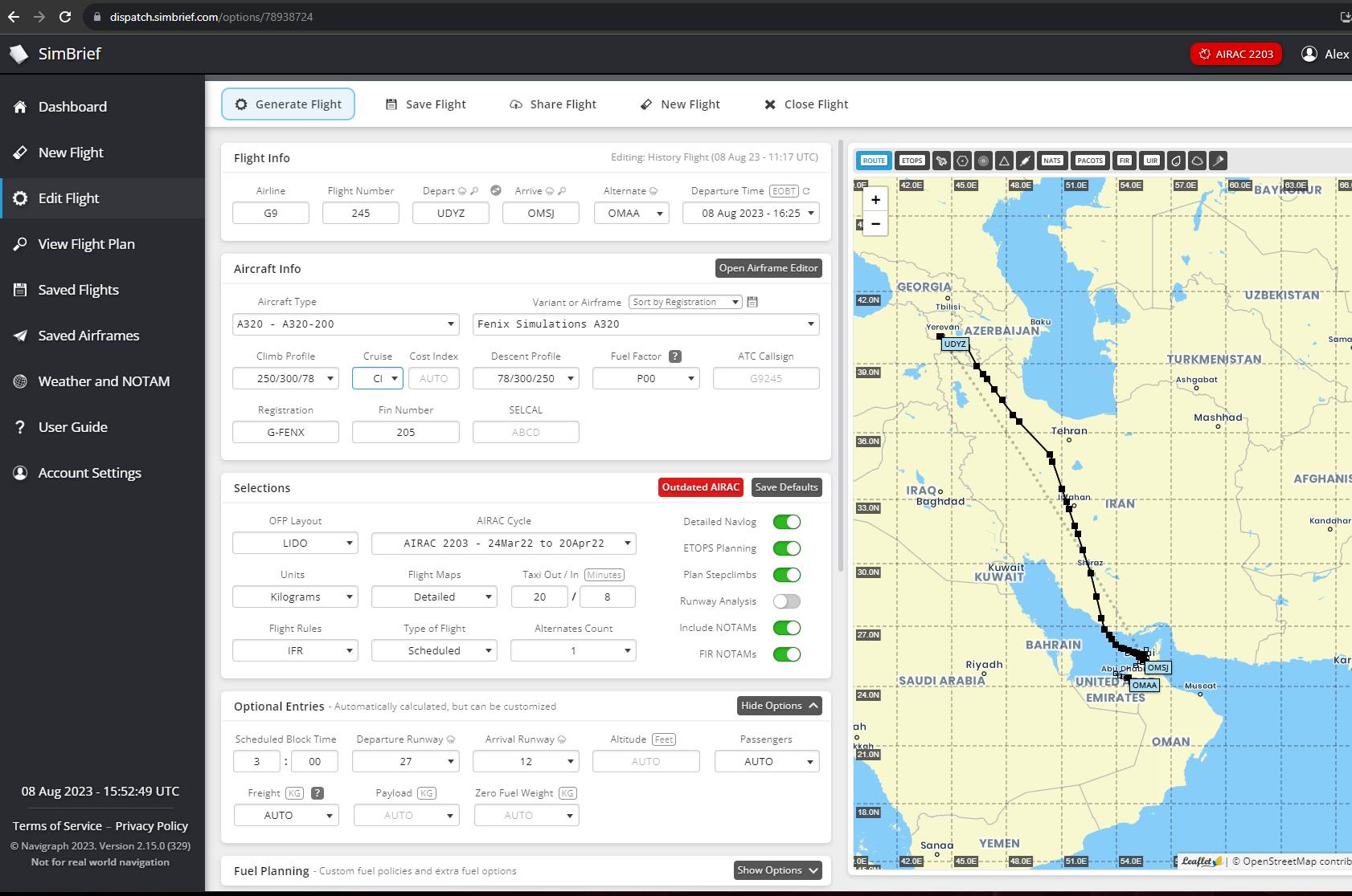 How do you add an IFR on the Fenix A320? - Aircraft & Systems - Microsoft Flight Simulator Forums